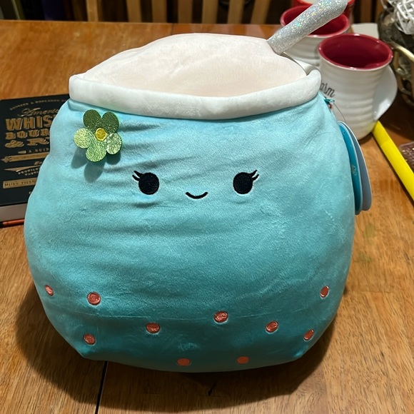 Squishmallows | Toys | Nwt Squishmallow 2 Jakarria Bubble Tea Soft Blue ...